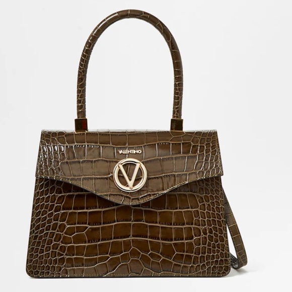Valentino By Mario Valentino | Bags | Mario Valentino Melanie Croc ...